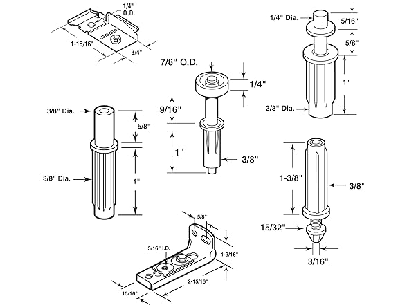 Prime-Line Hardware Repair Kit