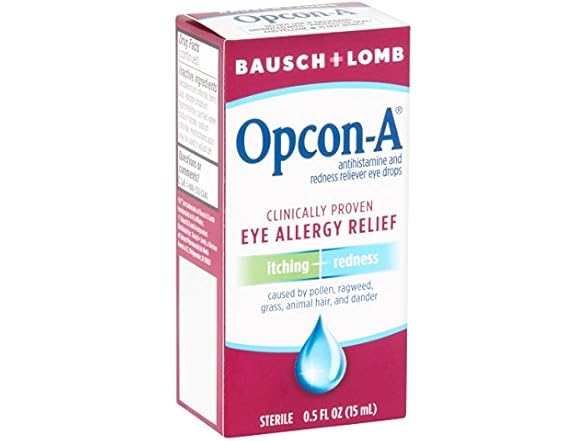 Opcon-A Allergy Relief Eye Drops