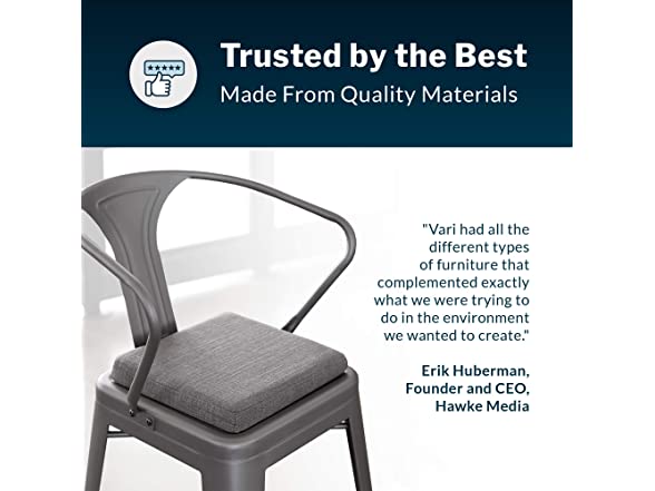 Vari Metal Conference Chair