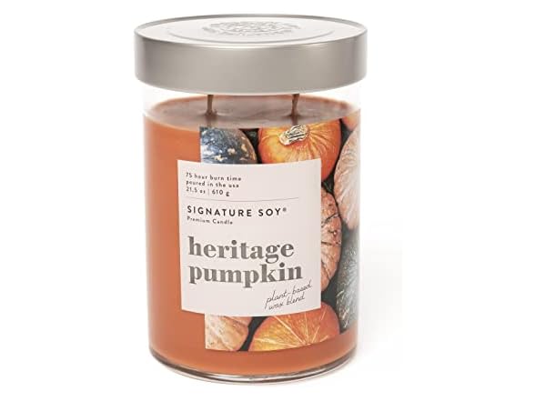 Signature Soy Lidded Pumpkin Candle