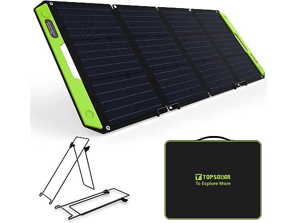 Topsolar 120W Portable Solar Panel