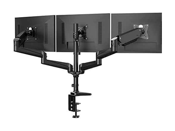 HUANUO Triple Monitor Stand - 3 Monitor Mount