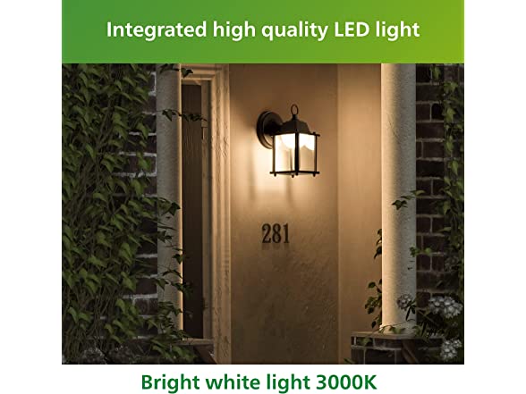 Philips LED Outdoor Square Wall Lantern