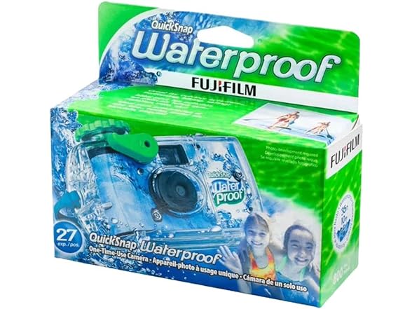 Fujifilm QuickSnap Waterproof One-Time Use Camera