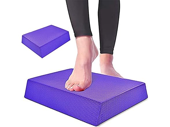 ElvesHome Balance Board Mat Small Thick Yoga Mat