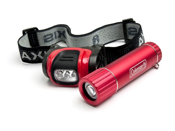 Coleman LED Axis Headlamp Bundle