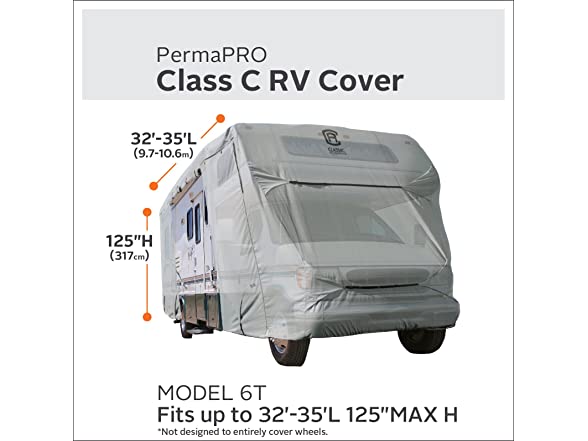 Classic Accessories Class C RV Cover