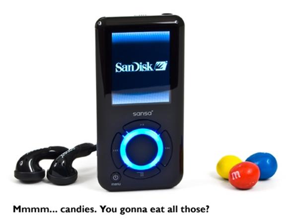 Sandisk Sansa e270 6GB Media Player with FM Tuner
