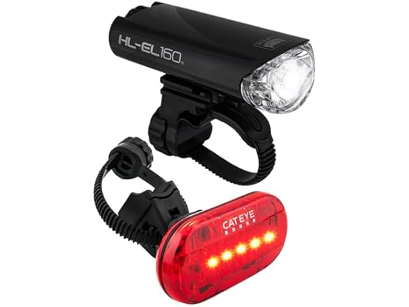 CATEYE HL-EL160/OMNI 5 Bike Light Set