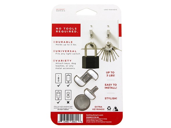 KeyCatch Screw-in Magnetic Key Holders- 6 Pack