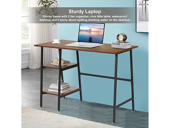 VECELO 43 Inch Desk - Choose Color