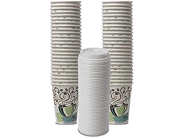 Dixie Paper cup and libs 50 cups