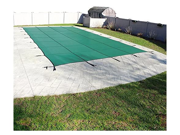 Pool Mate Green Mesh Safety Cover