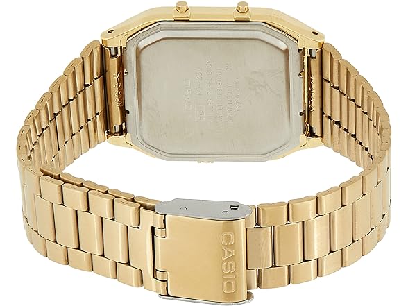 Casio Men's AQ-230GA-9D Gold Analog & Di