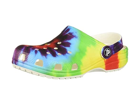 Crocs Classic Tie Dye Clogs (Little Kid)