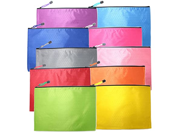 Waterproof Fabric Zipper File Bags
