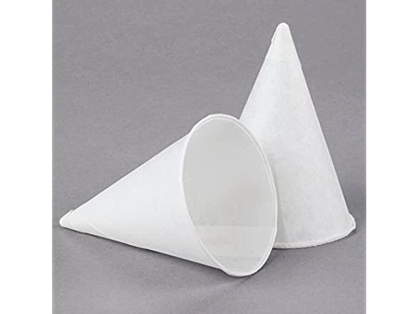 Rolled Rim Paper Snow Cones, 200 ct.