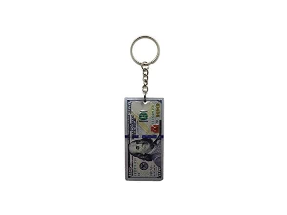 100 Dollar Key Chain