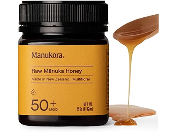 Manukora MGO 50+ Multifloral Raw Manuka Honey