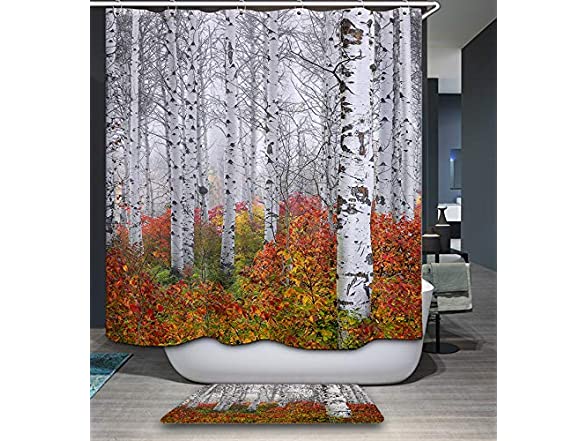 Birch Tree Shower Curtain