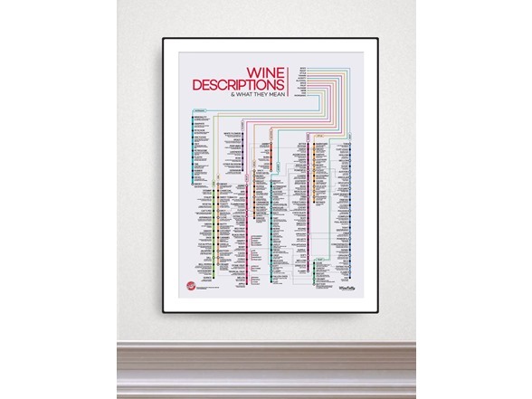 Wine Folly 120+ WINE DESCRIPTIONS Poster