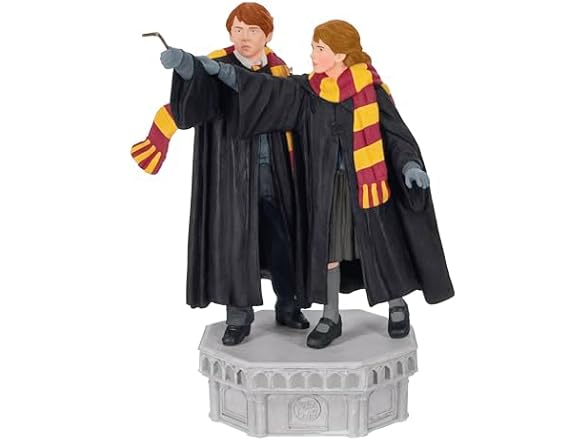 Hallmark Harry Potter Ron & Hermione Ornament