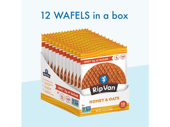Rip Van Wafel 36 Pack Oats & Honey