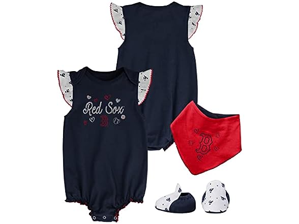 MLB Boston Red Sox 3 Piece Infant Set
