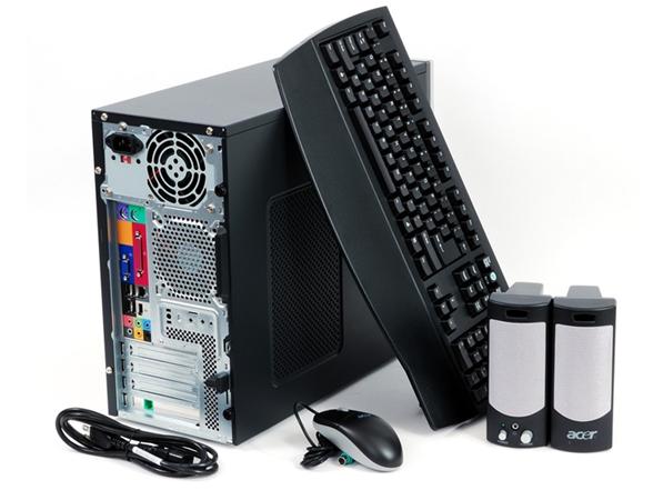 Acer Aspire Pent D 2.8Ghz/1GB Vista Home Premium PC