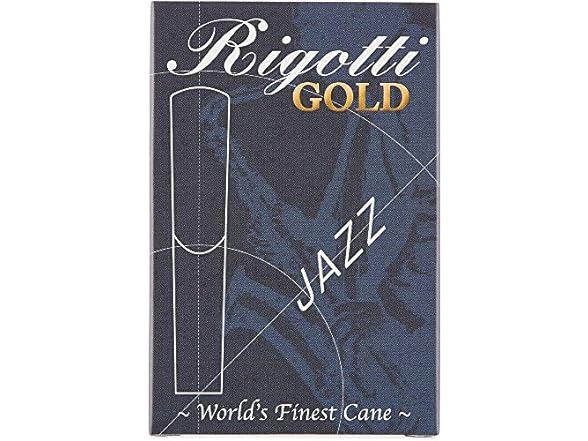 (10 Count) Rigotti Gold Tenor Saxophone Reeds Strength 2.5 Light