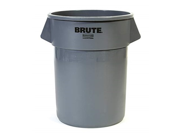 Garbage Can 55gal Gray