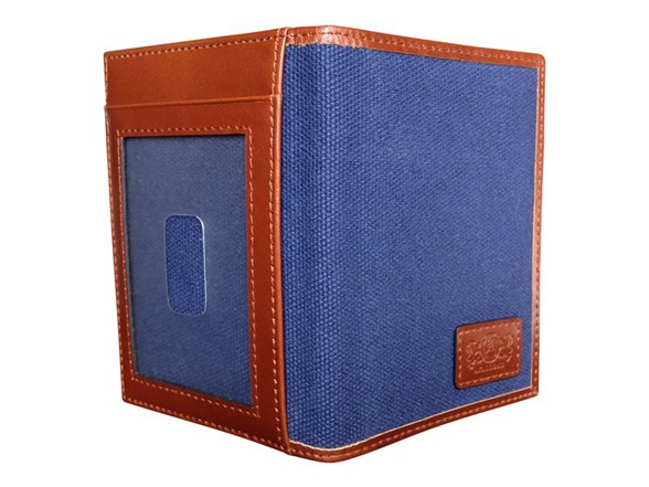 Avallone Canvas/Leather Front Pocket Wallet