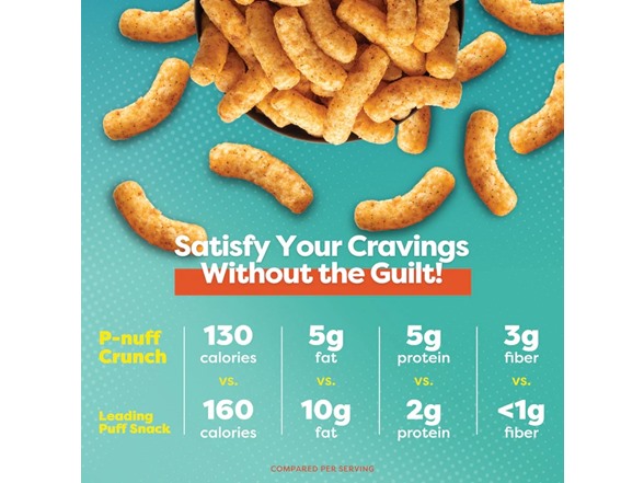 (15 Pack) Pnuff Crunch Peanut Puffs Barbeque