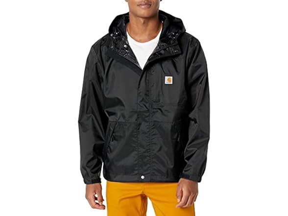 Carhartt Men's Loose Fit Midweight Rain Jacket, 3XL