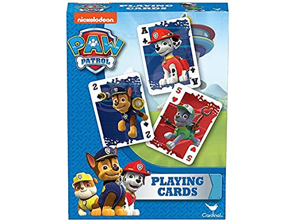Paw Patrol Playing Card Deck by Cardinal