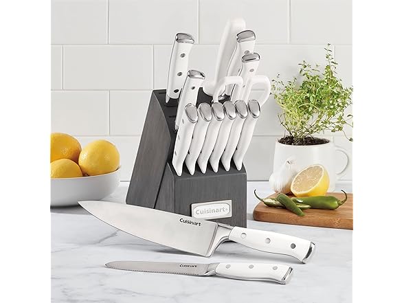 Cuisinart Forged Triple Rivet Knife 15Pc Set