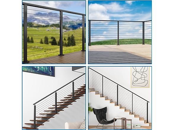 Muzata 6'6" Flat Top Rail Cable