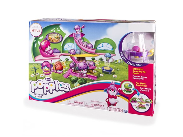Popples Deluxe Treehouse Playset