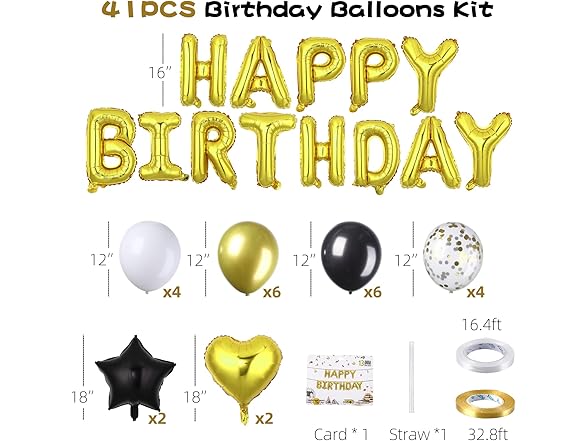 Happy Birthday Balloons