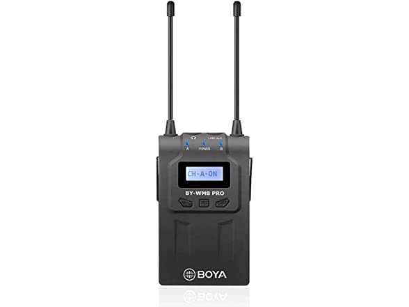 BOYA Professional Wireless Dual Receiver