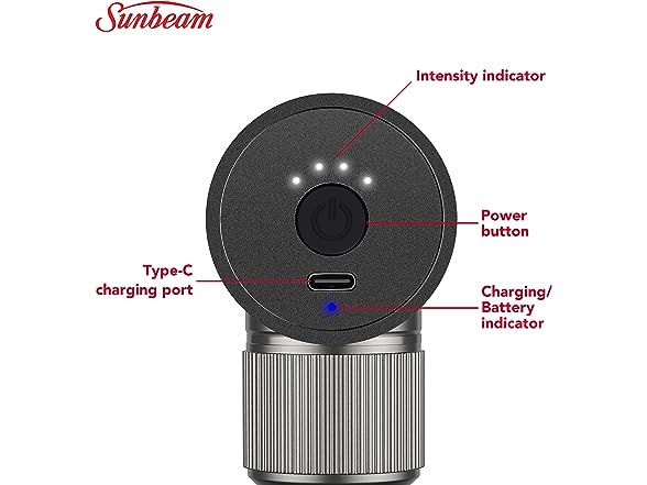 Sunbeam Mini Percussive Massage Gun