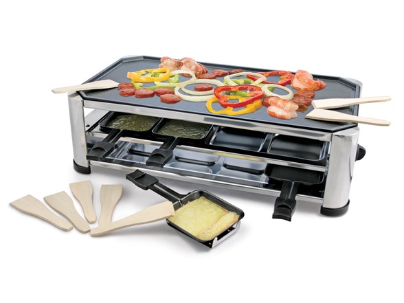 Swissmar 8 Person Raclette Stainless Grill