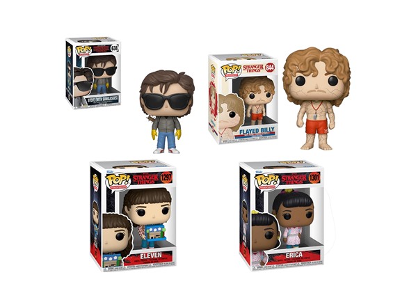 Funko Pop! 4 pack- Stranger Things II