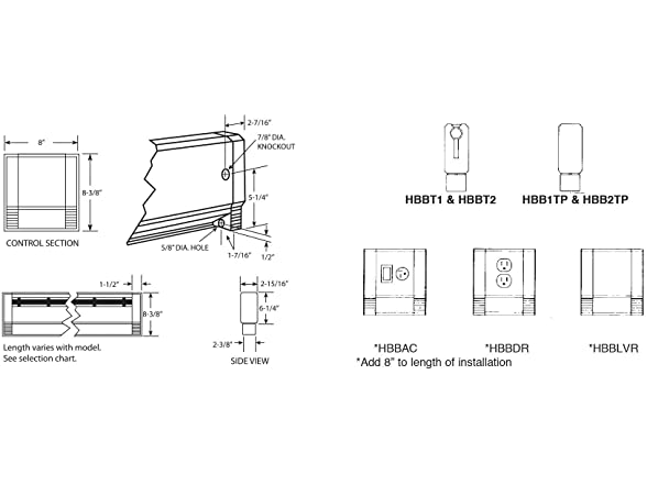 BASEBOARD HEATERS
