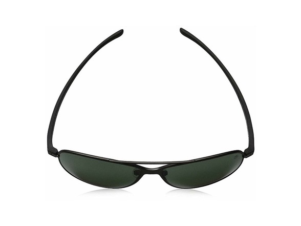TAG Heuer Black/Green Reflex Aviator Sunglasses