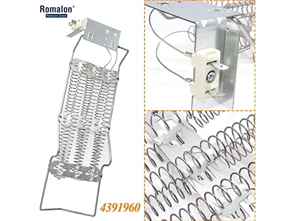 Romalon 4391960 Dryer Heating Element