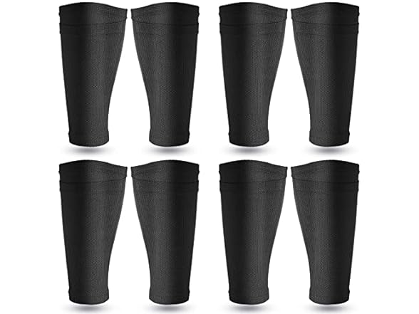 4 Pairs Soccer Shin Guard Sleeves