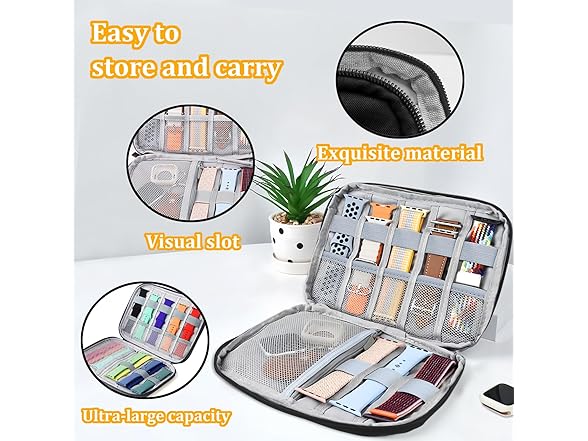 Watch Band Storage Case 2 Pack