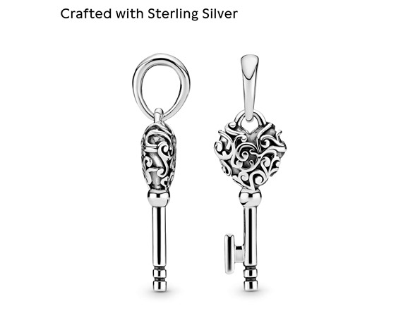 Pandora Regal Key Sterling Silver