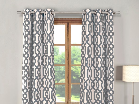 Ashmond Textured Window Panels-80"x96"- 2 Colors